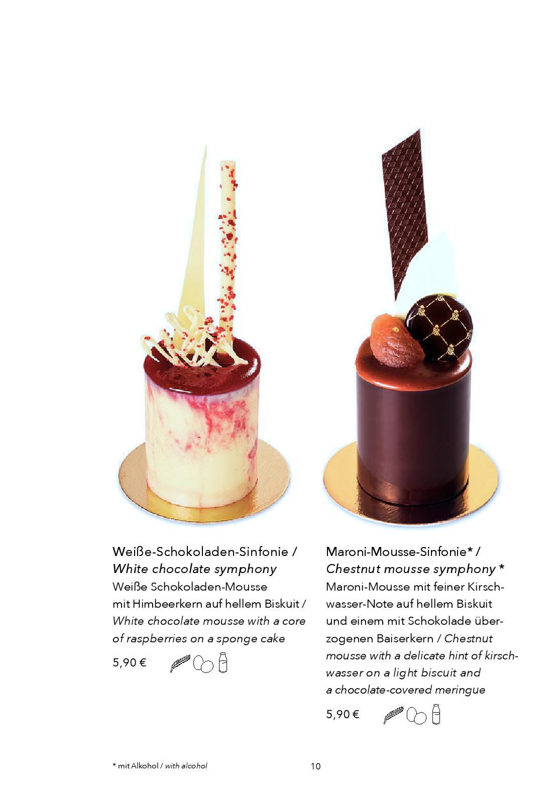 Speisekarte - Restaurant Rausch Schokoladenhaus Berlin in Berlin ...