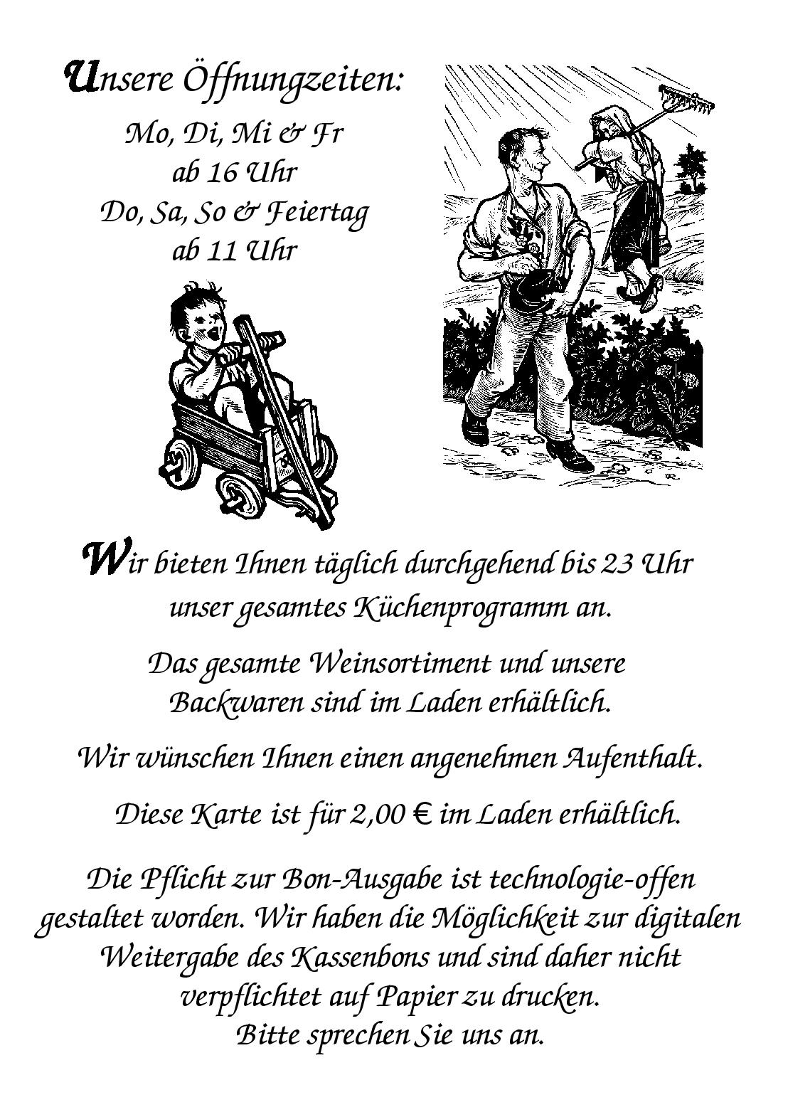 Speisekarte - Restaurant Weinhaus Mehling in Lohr am Main ...