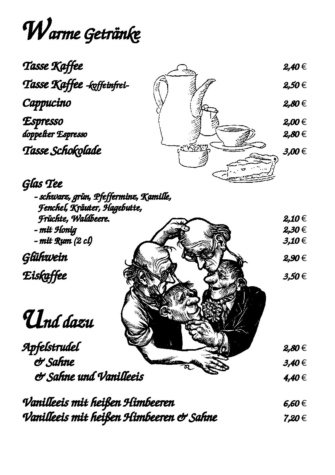 Speisekarte - Restaurant Weinhaus Mehling in Lohr am Main ...